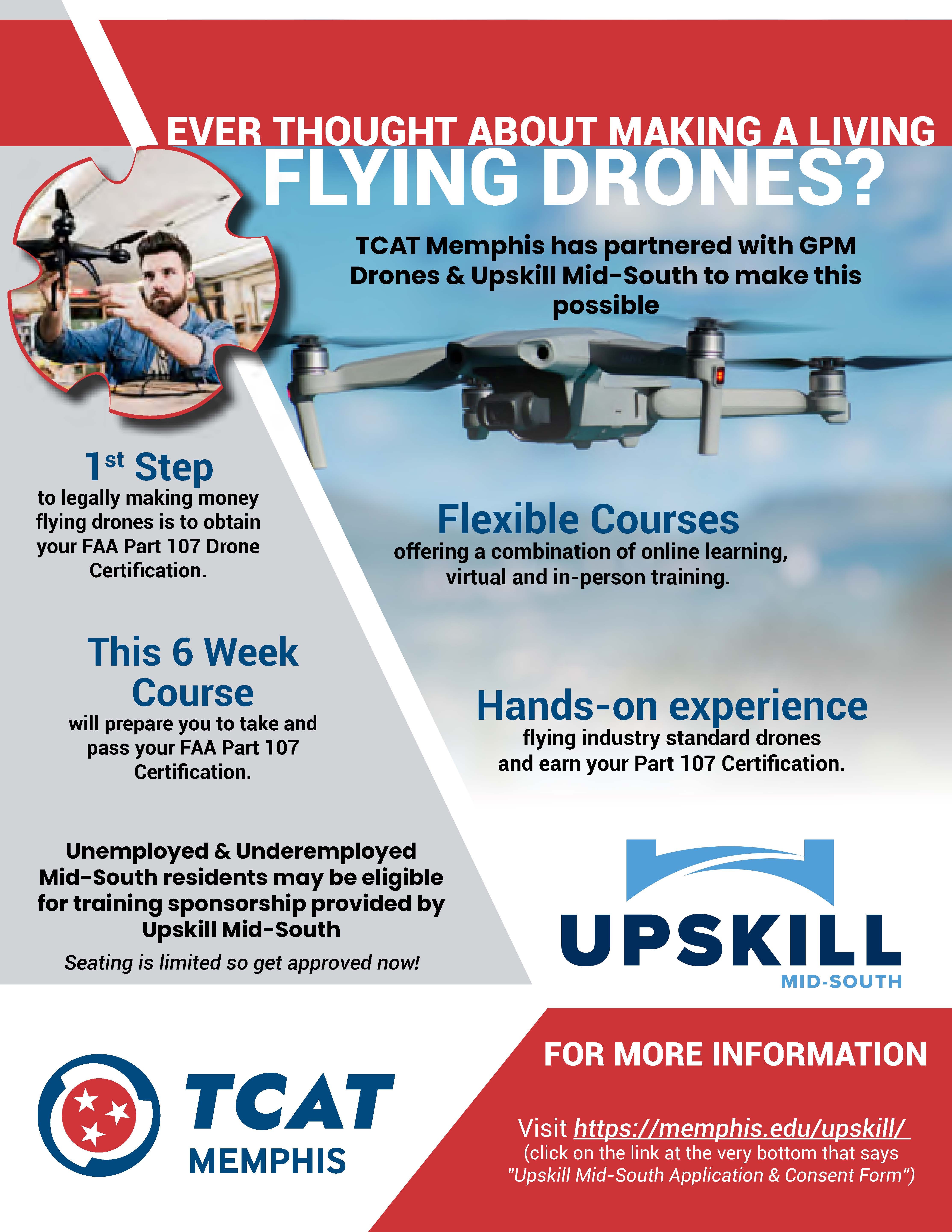 TCAT Memphis Announces New Drone Program and Partnership | TCAT Memphis